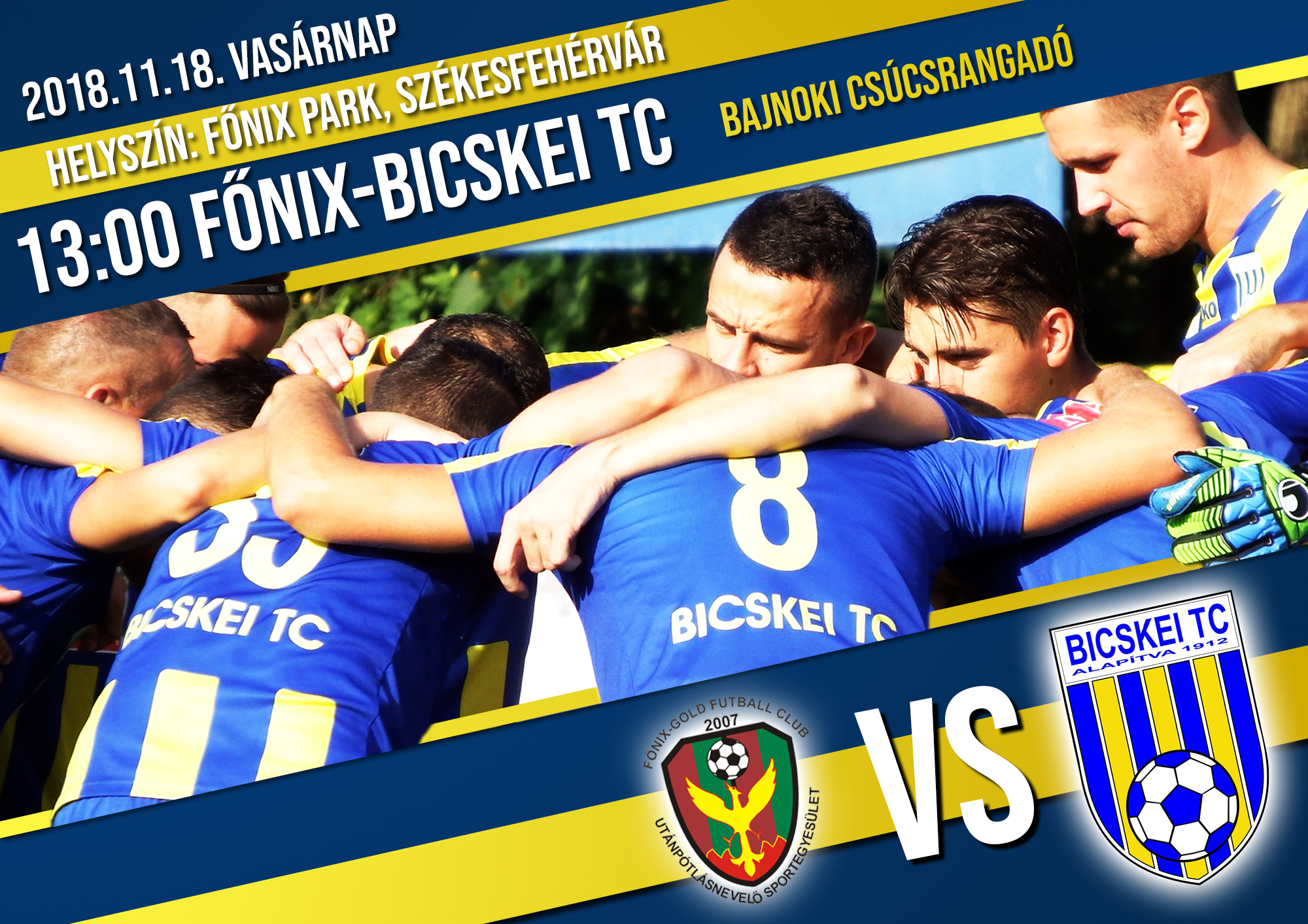 Az ősz utolsó nagy rangadója következik Székesfehérváron vasárnap 13.00 ...