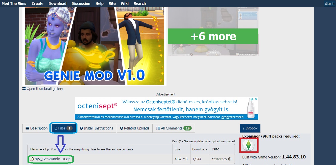 Mod The Sims Genie Mod By Nyx Sims 4 Downloads