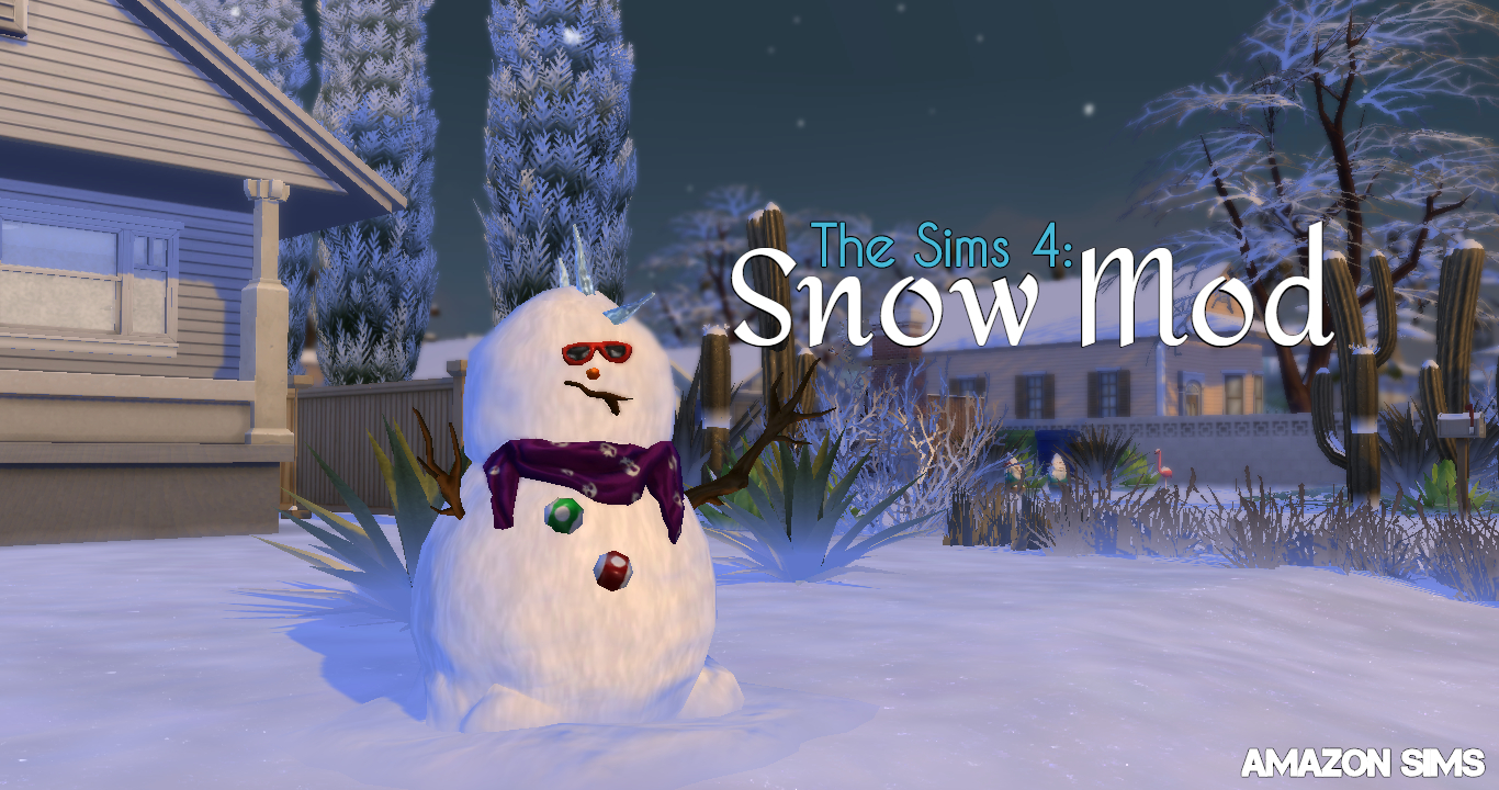 The Sims 4: Snow Mod - Amazon Sims Studio