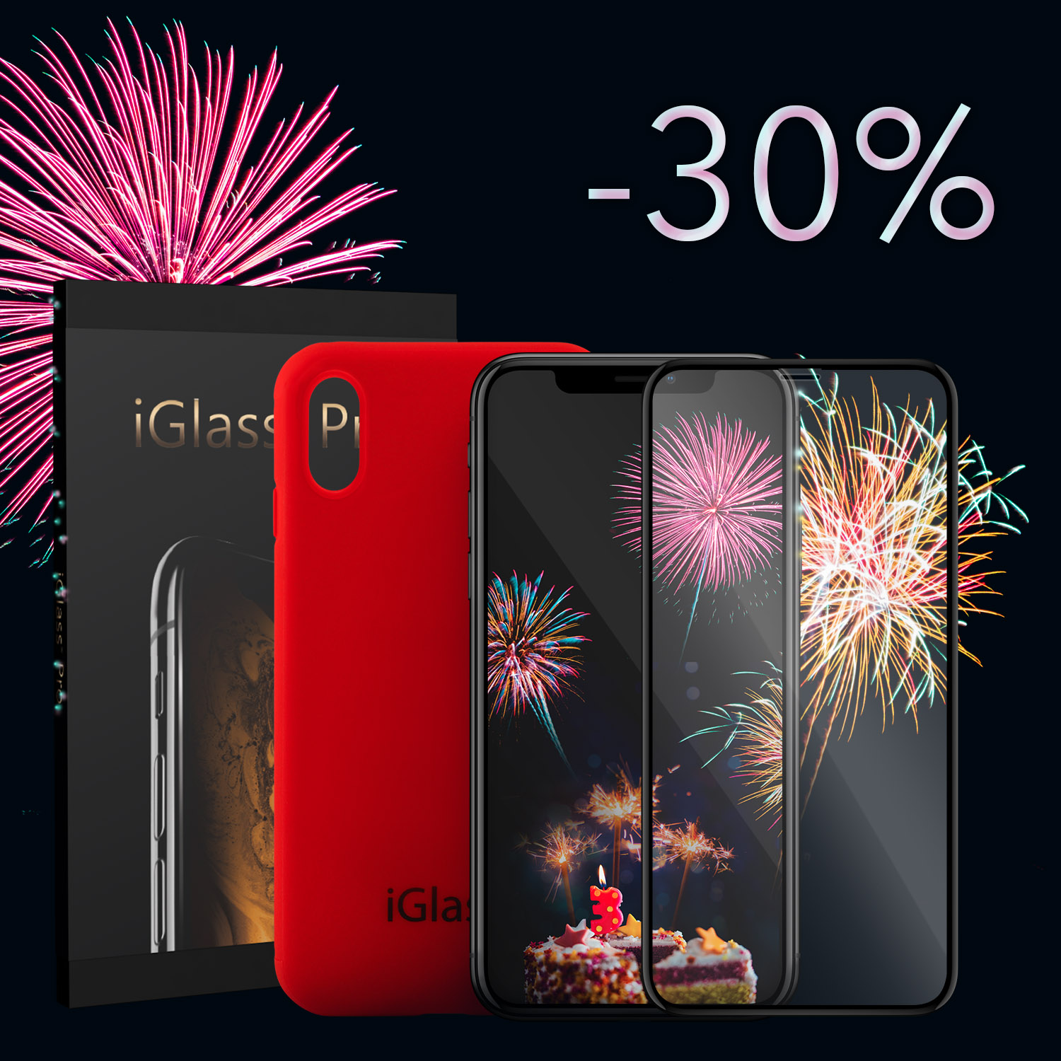 Hatalmas kedvezmények az iGlass-nél, ma tartják a 3. születésnapjukat ...