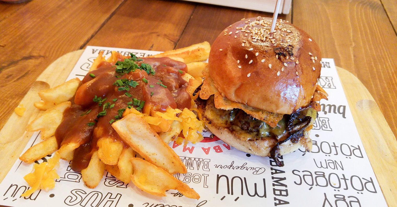 Bamba Marha Burger Bar - Élménybeszámoló - Én és a Burgerem