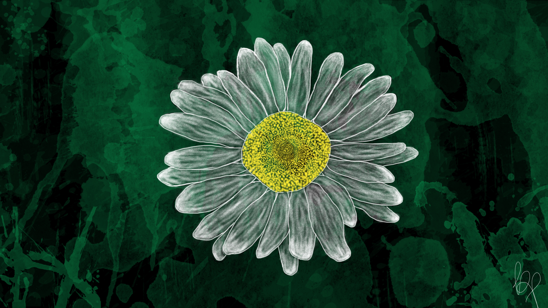 'Flowers' series - Petra's mini art gallery