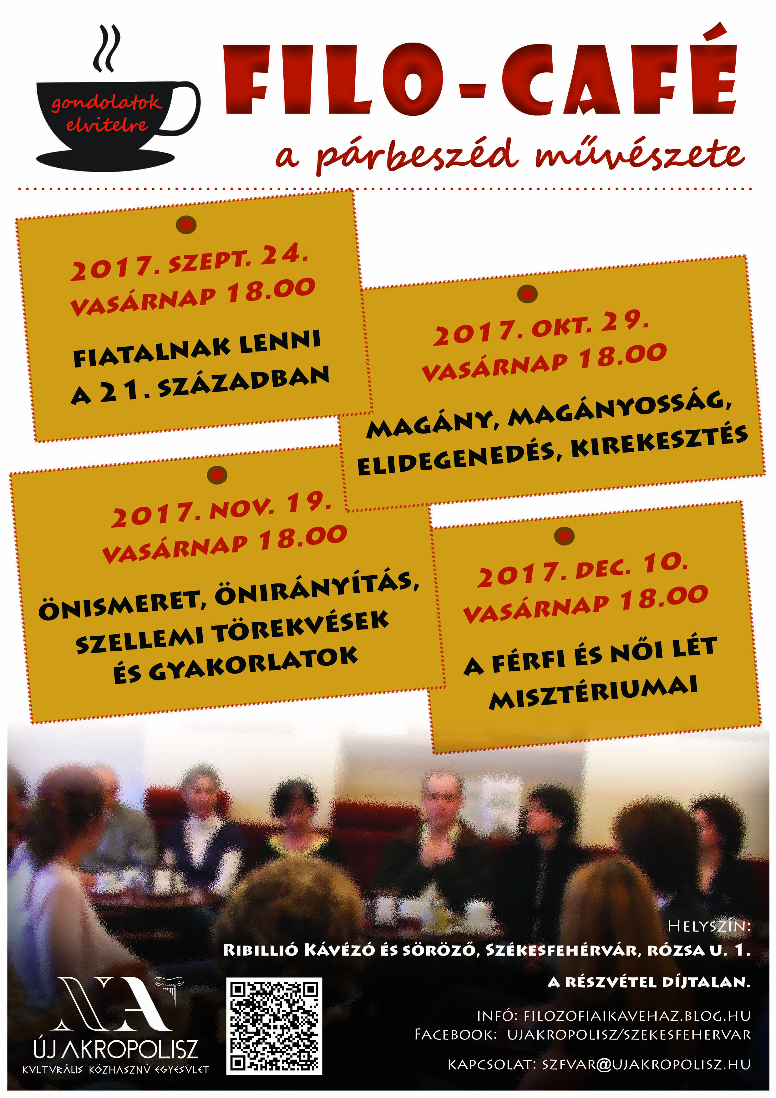 FILO-CAFÉ - Fehérvári Filozófiai kávéház