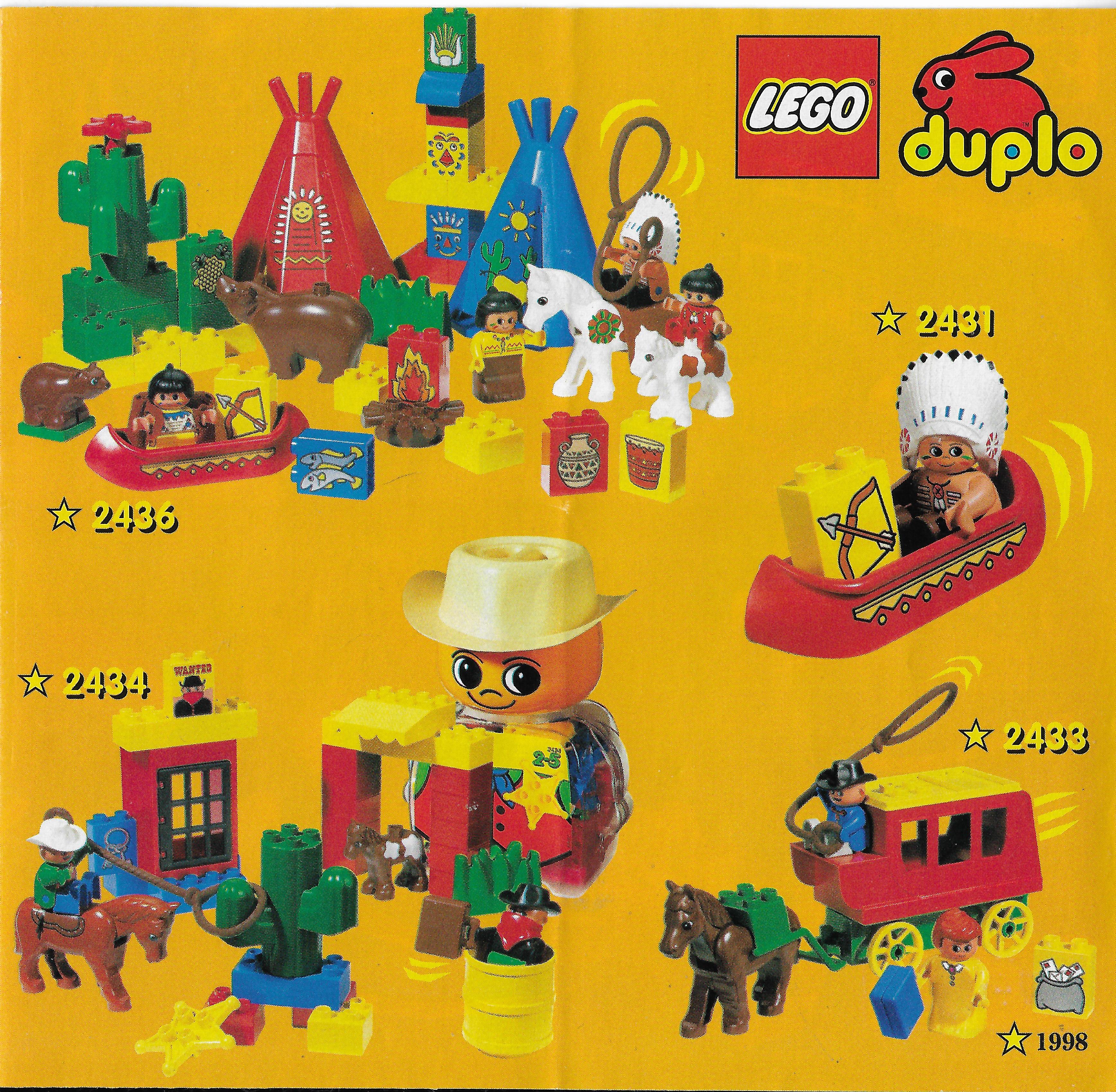 Lego Duplo katalógus 1998-ból - Játékok a Polcról