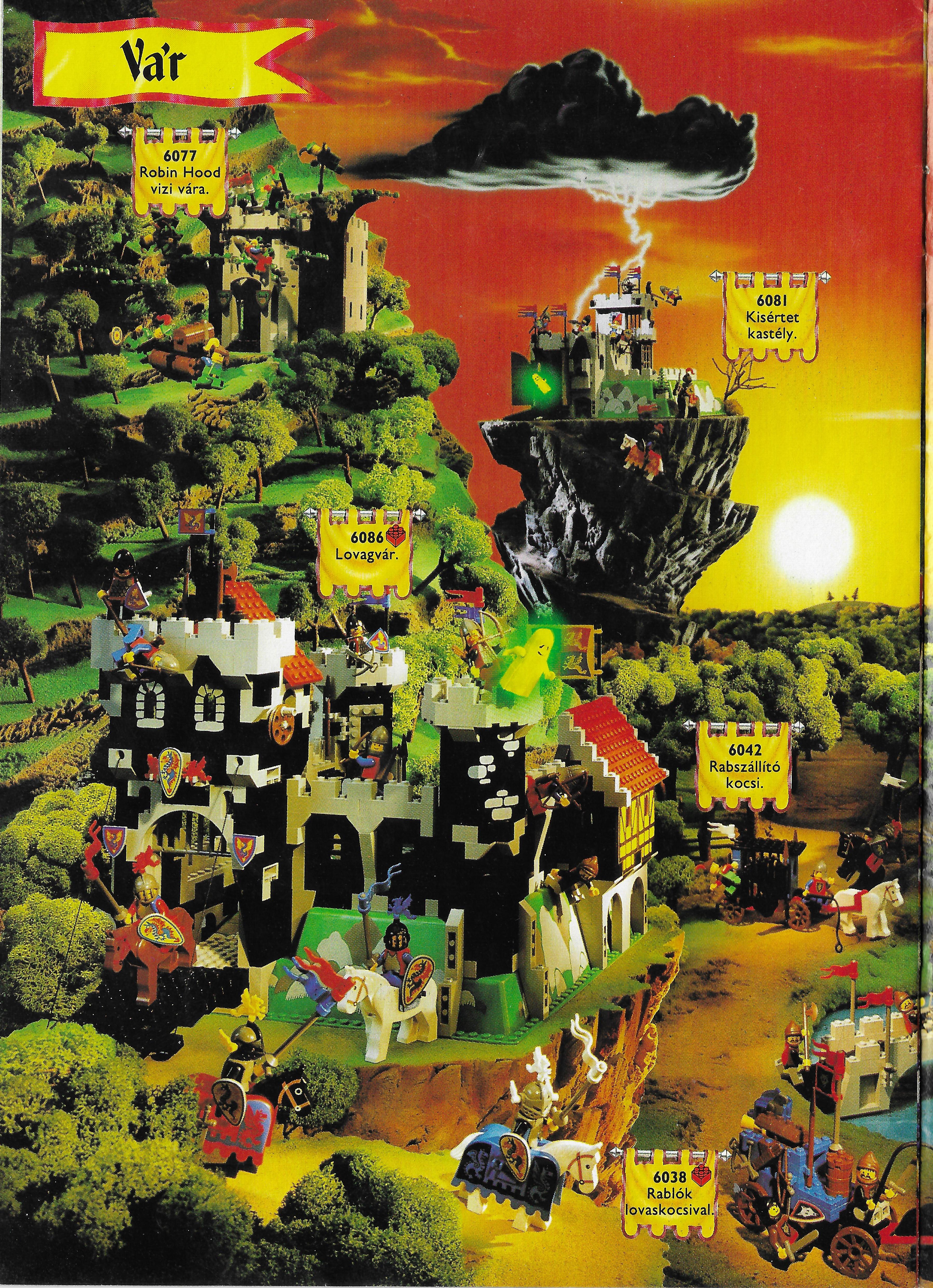 1992-es magyar Lego katalógus - Játékok a Polcról