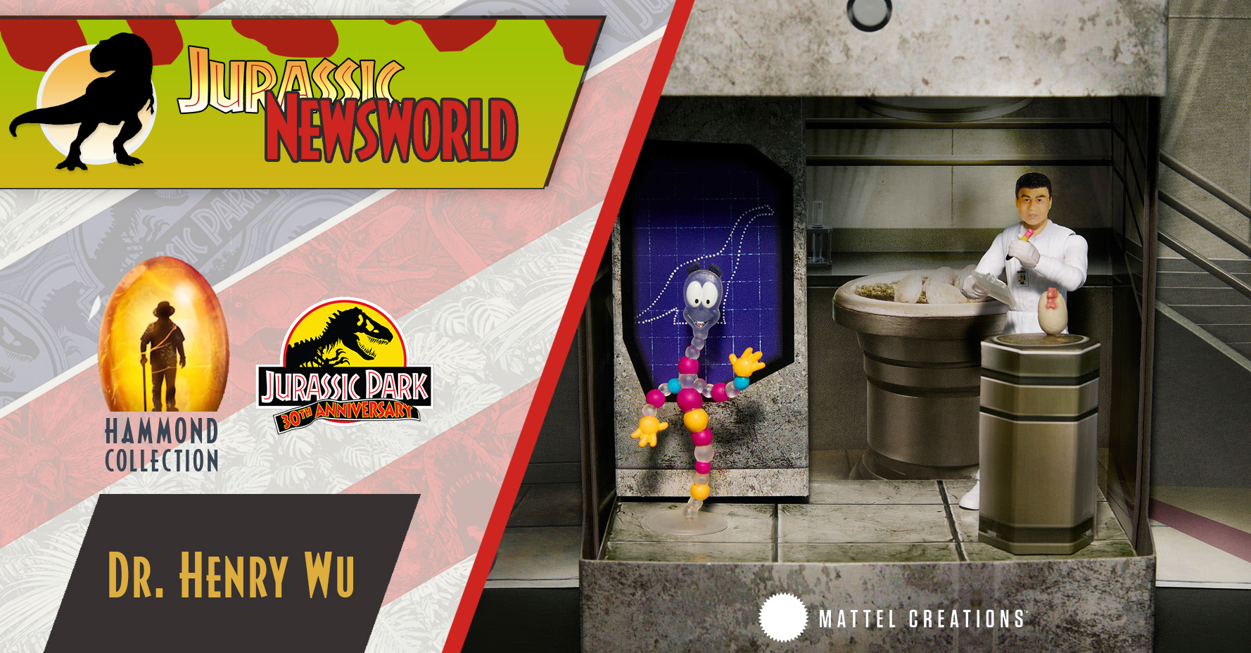Jurassic Newsworld: Hammond Collection - Dr. Henry Wu - Jurassic Hungary