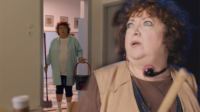 A Tanárban tűnt fel A Fal ajánlójában Piramis-dalt éneklő takarítónő ...