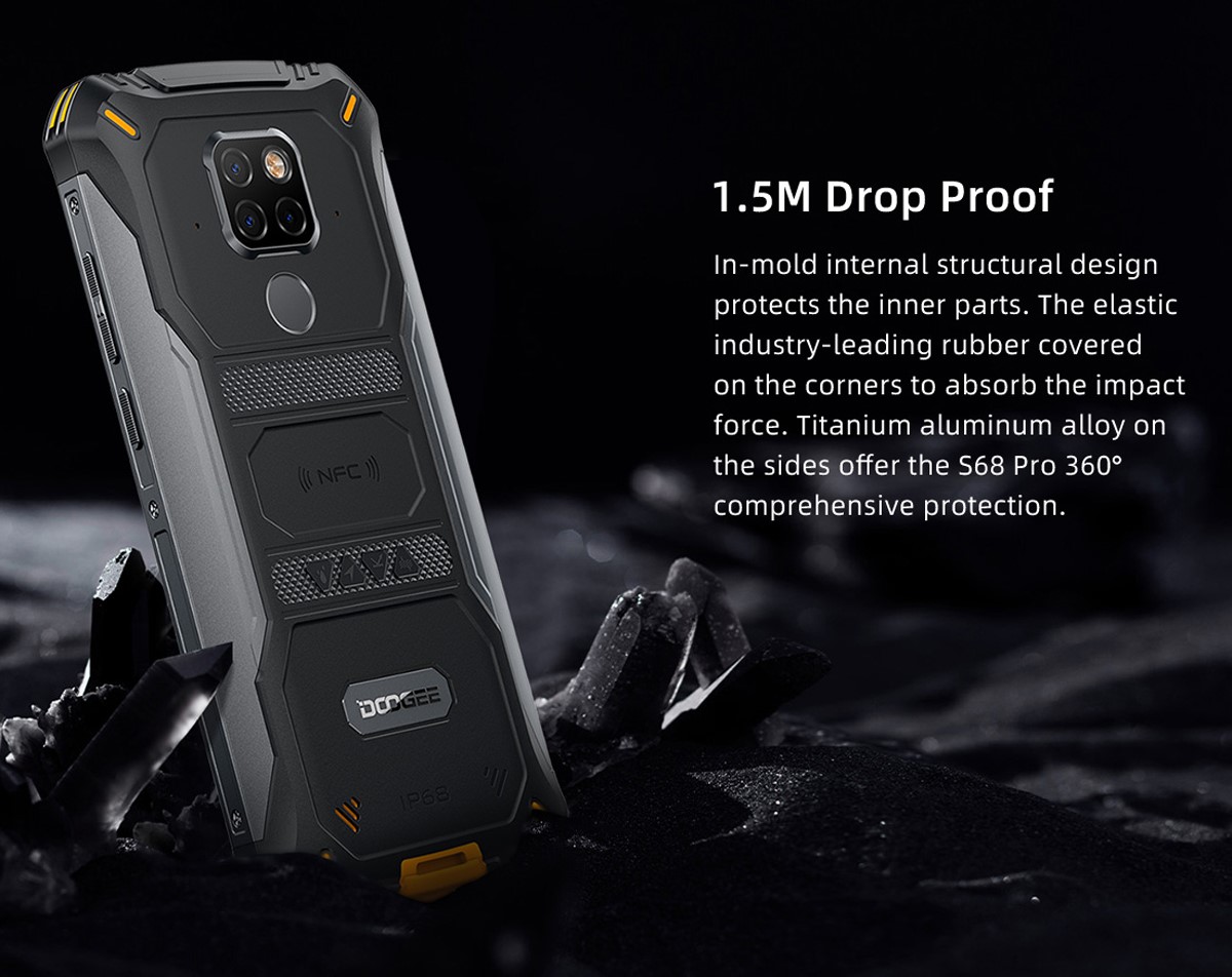 A középkategóriás strapamobilok bajnoka a DOOGEE S68 Pro - Nézd mit ...