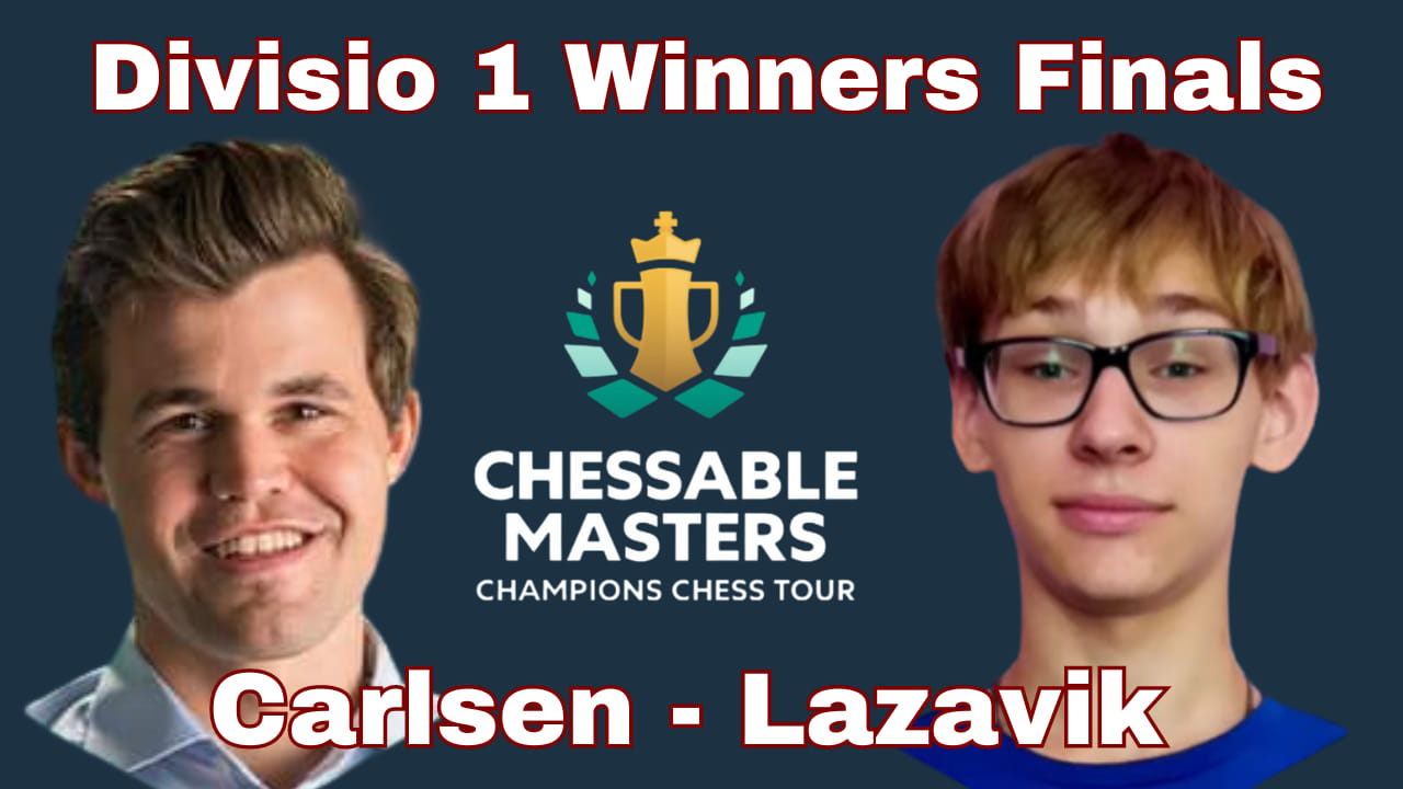 1., Carlsen, 2., Firouzja, 3., Lazavik - Champion Chess Tour 2024 ...
