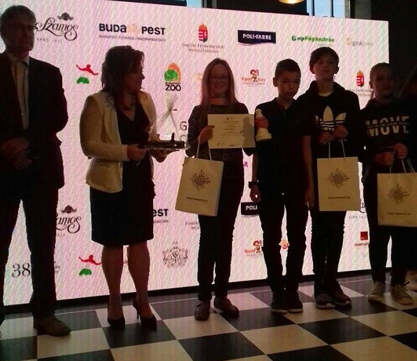 Demeter Dorina nyerte a 2017. évi "A JÖVŐ BAJNOKAI" sakkversenyt Polgár ...