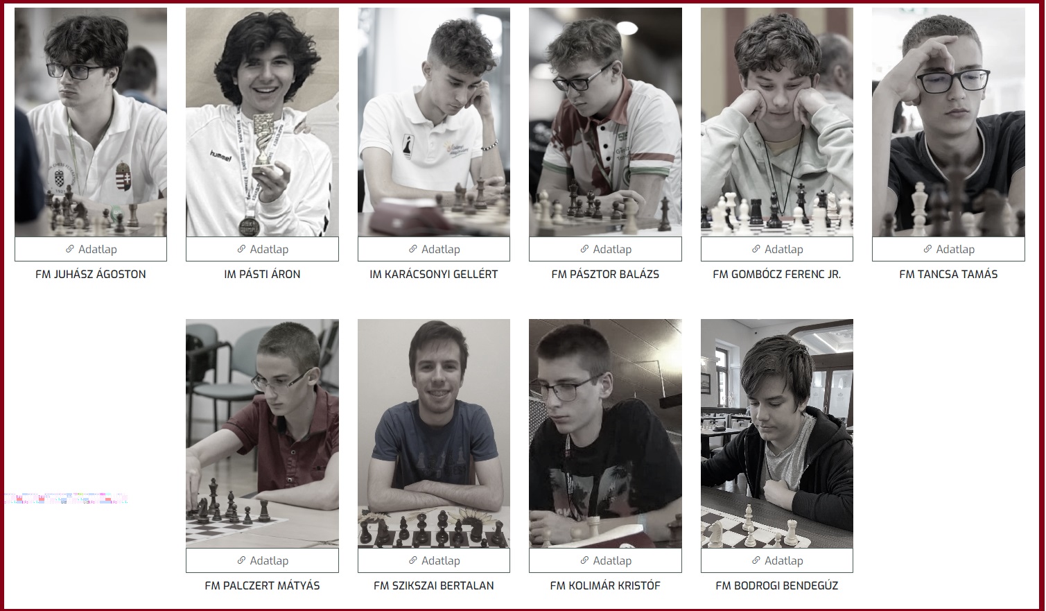A fiúk bajnoka: Juhász Ágoston - A lányok bajnoka: Sulyok Eszter ...