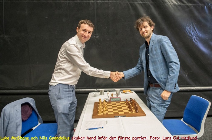 LIVE! - Nils Grandelius - Luke McShane - A sakk az Élet szimulátora