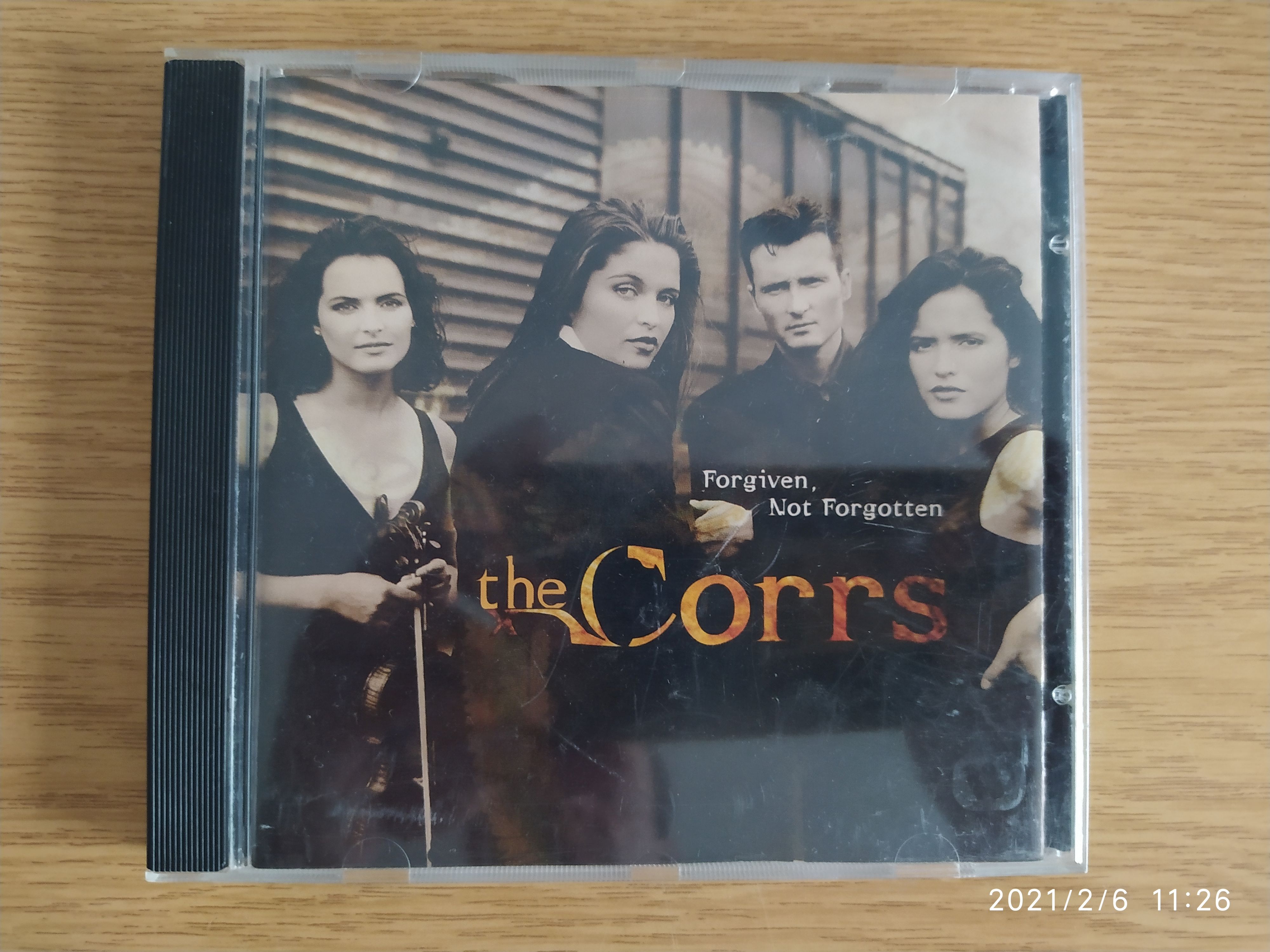 The Corrs: Forgiven, Not Forgotten CD - supermario4ever blog