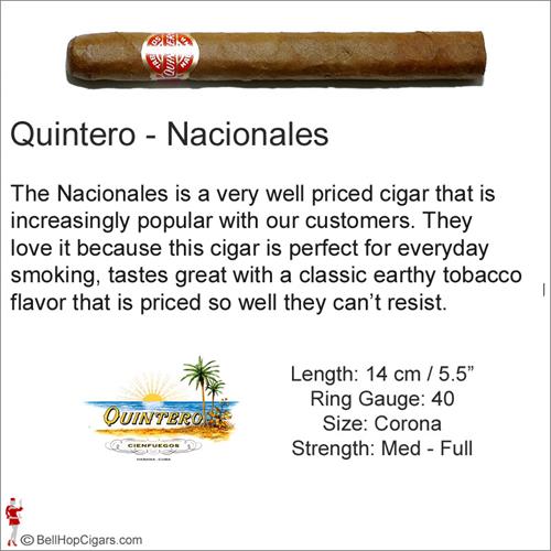 Quintero - Nacionales Szivar Tesztelés a Szivarklubban - Szivarozok ...