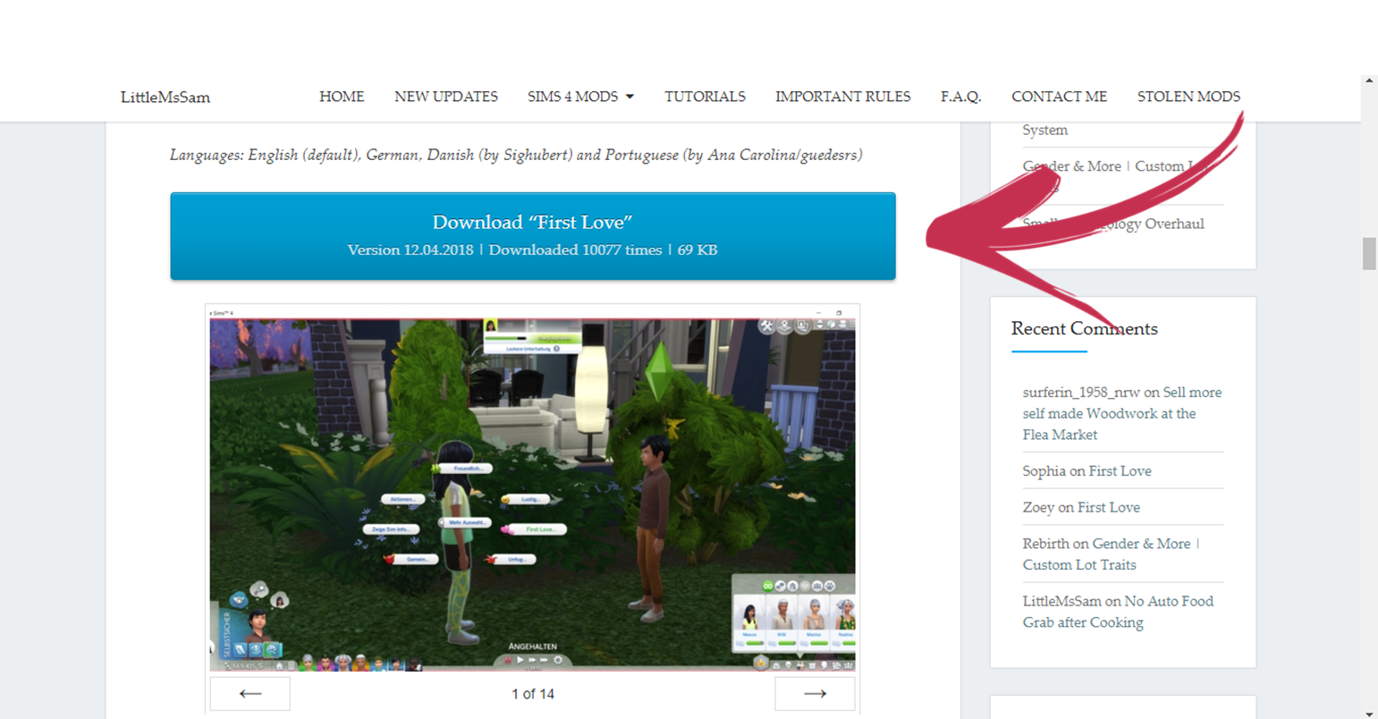The Sims 4: First Love mod - Játékteszt - The Sims Hungary