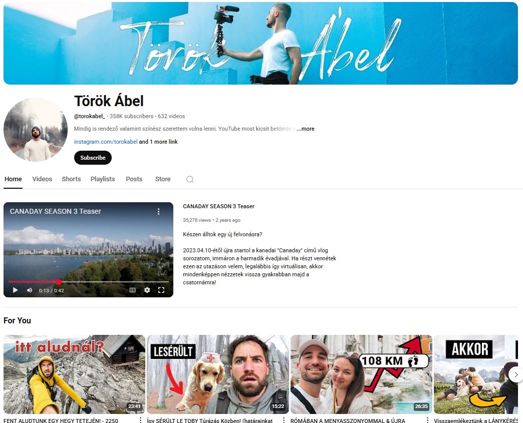 Ismerd meg Török Ábelt – a kalandok szenvedélyes mesélőjét, aki minden ...